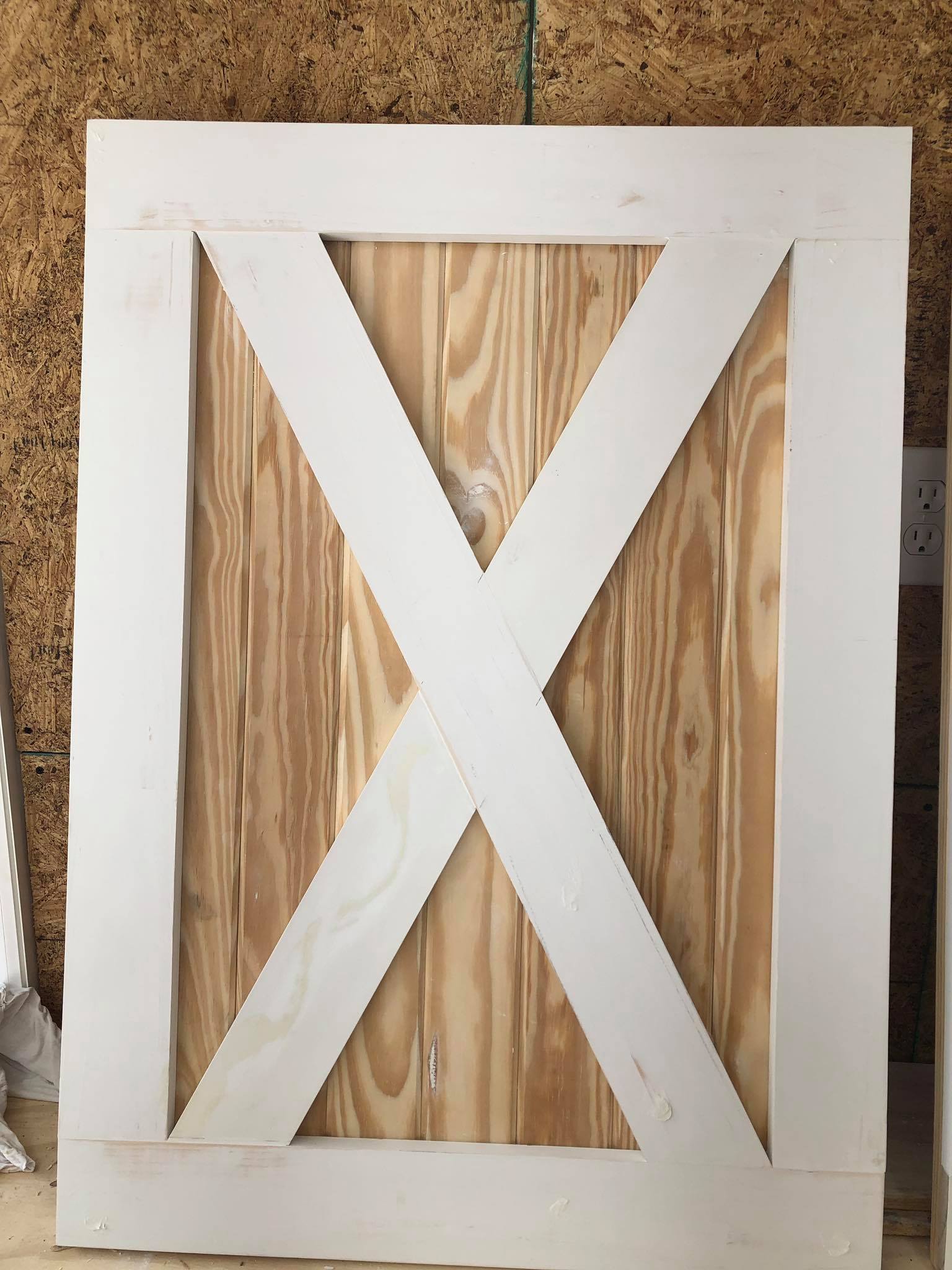 Custom Barn Style Cabinet Doors Coating & Refinishing near Fayetteville Ga